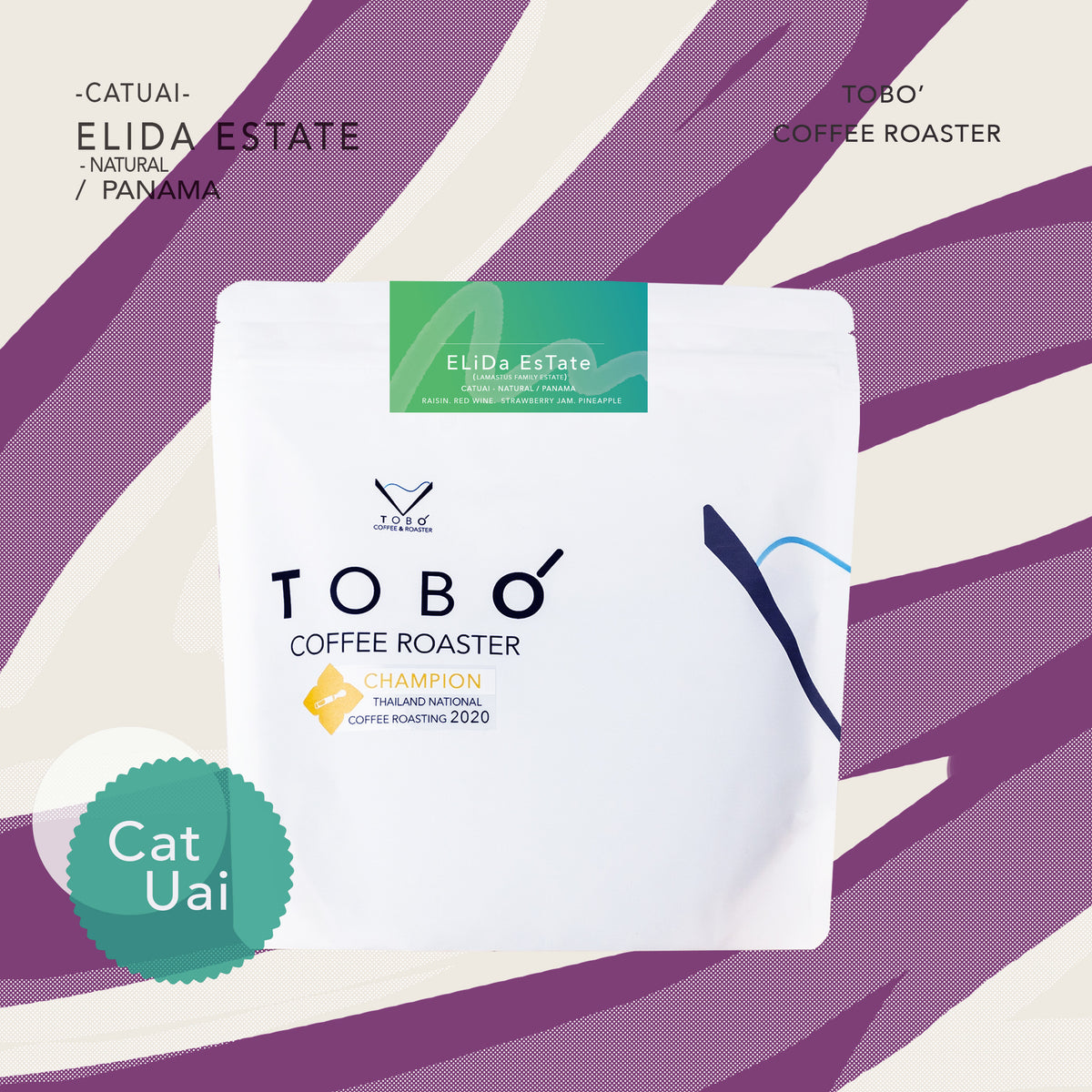 Elida Estate - Catuai - Natural / Panama – Tobo' Coffee Roaster